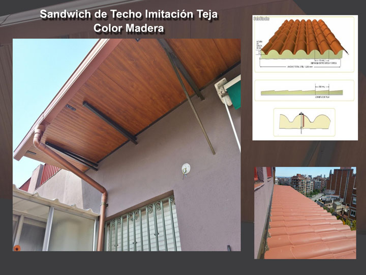 Instalación de techos sandwich con carpintería de aluminio en Bcn